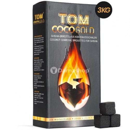 Carbuni cocos Tom Cococha Gold 3 kg