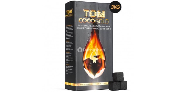 Carbuni cocos Tom Cococha Gold 3 kg
