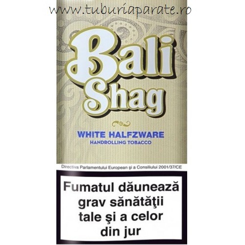 Tutun Bali Shag White Halfzware 40g