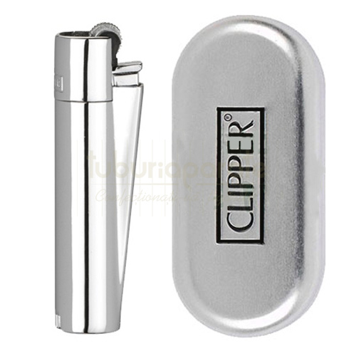 Bricheta metalica Clipper Silver | Tutungerie TuburiAparate