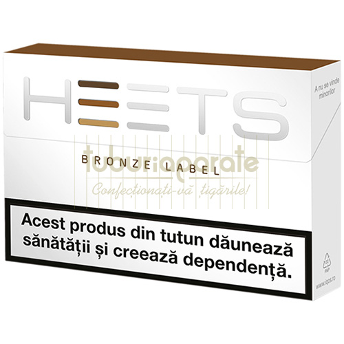 Rezerva tutun Heets Bronze | Pret Heets | TuburiAparate.ro