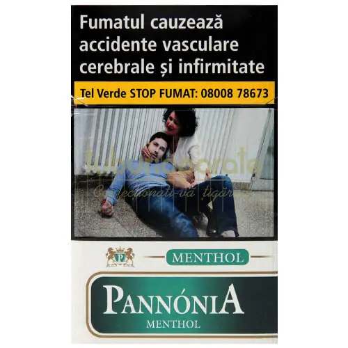 Tigari mentolate Pannonia Menthol | TuburiAparate.ro