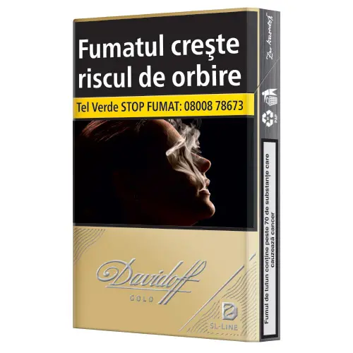 Tigari slim Davidoff Gold Slim | Tutungerie TuburiAparate.ro