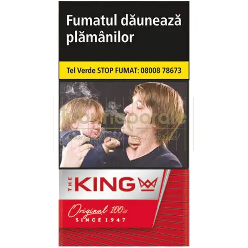 Tigari King Red 100 | Tigari King rosu | TuburiAparate.ro