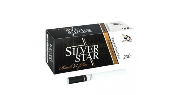 Tuburi Tigari Silver Star Black XL Carbon-Activ