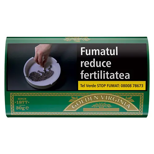 Golden Virginia Original 30g Verde | TuburiAparate.ro