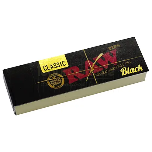 Filtre Carton RAW Black | Filter tips | TuburiAparate.ro