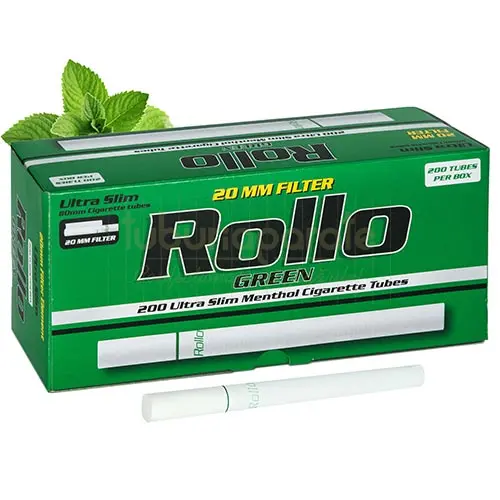 Tuburi Tigari Rollo Menthol Ultra Slim
