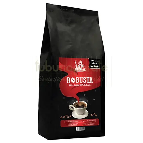 Cafea boabe RioTabak 100% Robusta (1 kg) | TuburiAparate.ro
