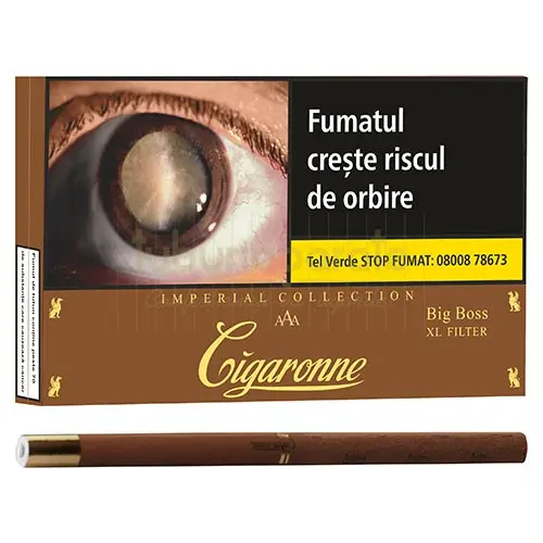 Tigari premium Cigaronne Big Boss XL | TuburiAparate.ro