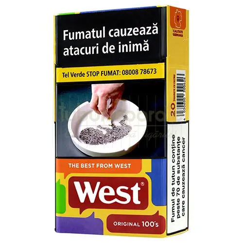 Tigari West Red 100 | Tigari de vanzare | TuburiAparate.ro