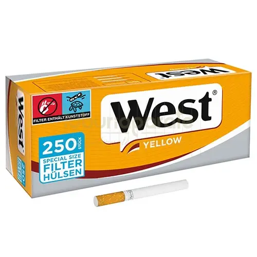 Tuburi Tigari West Yellow Extra (250) | TuburiAparate.ro