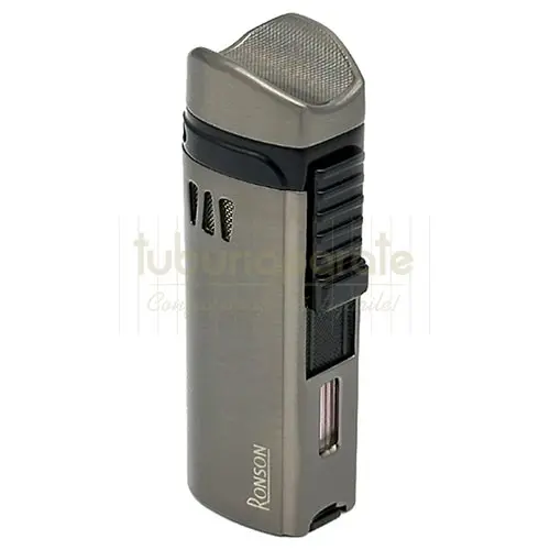 Bricheta trabuc Ronson Mistral Gun Metal (punch)