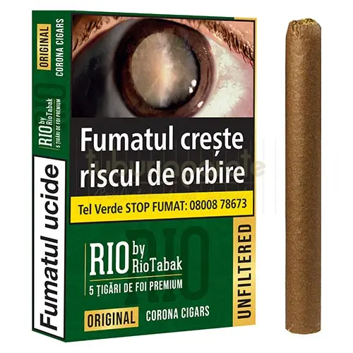 Tigari de foi RIO Original 48g (5) | TuburiAparate.ro