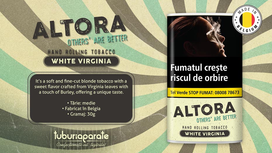 Tutun Altora White Virginia 30g | TuburiAparate.ro